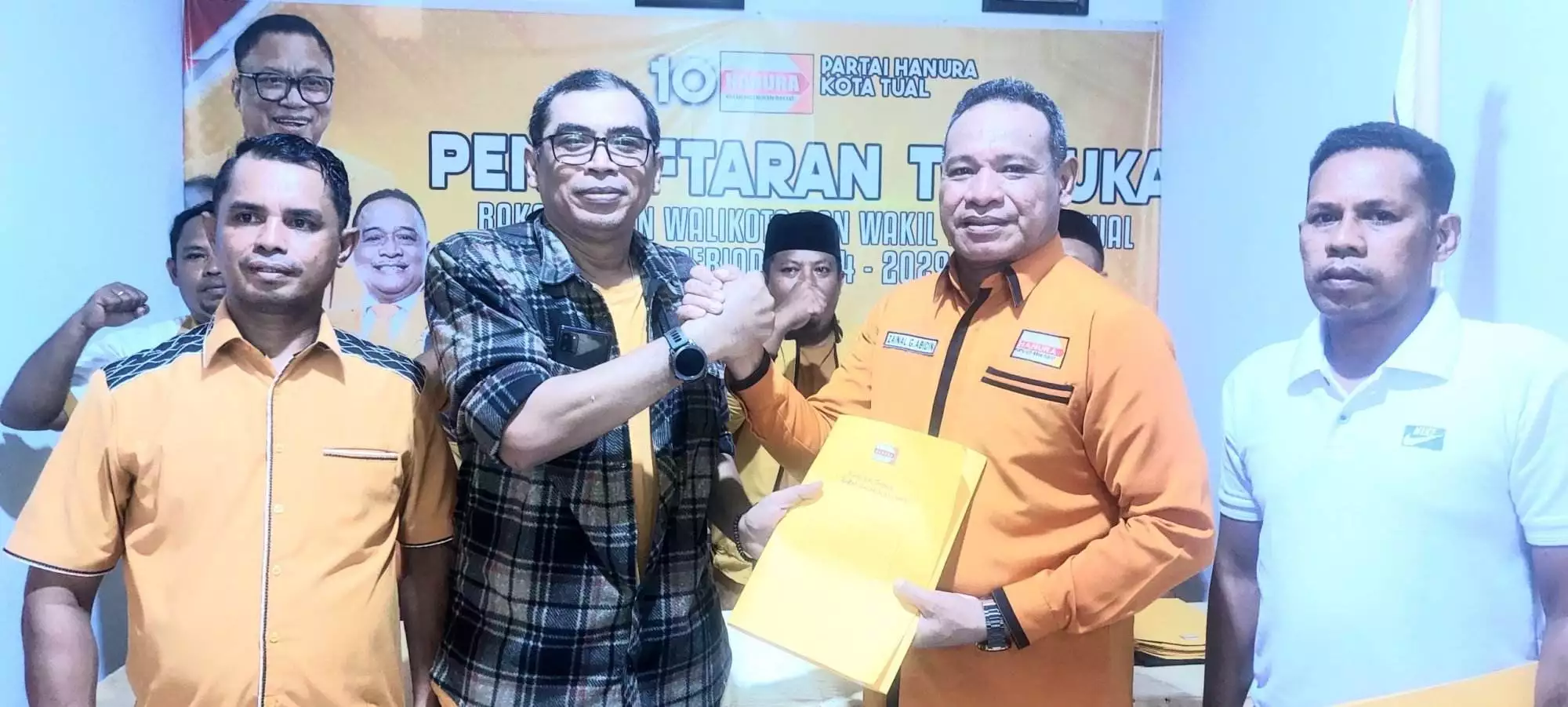 Cawalkot Tual Hari Tamher Resmi Daftar Hanura Media Tual News